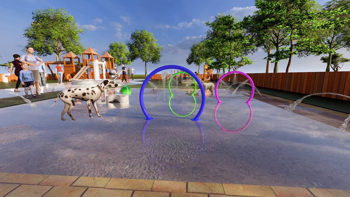 The Rise of Doggy Splash Pads